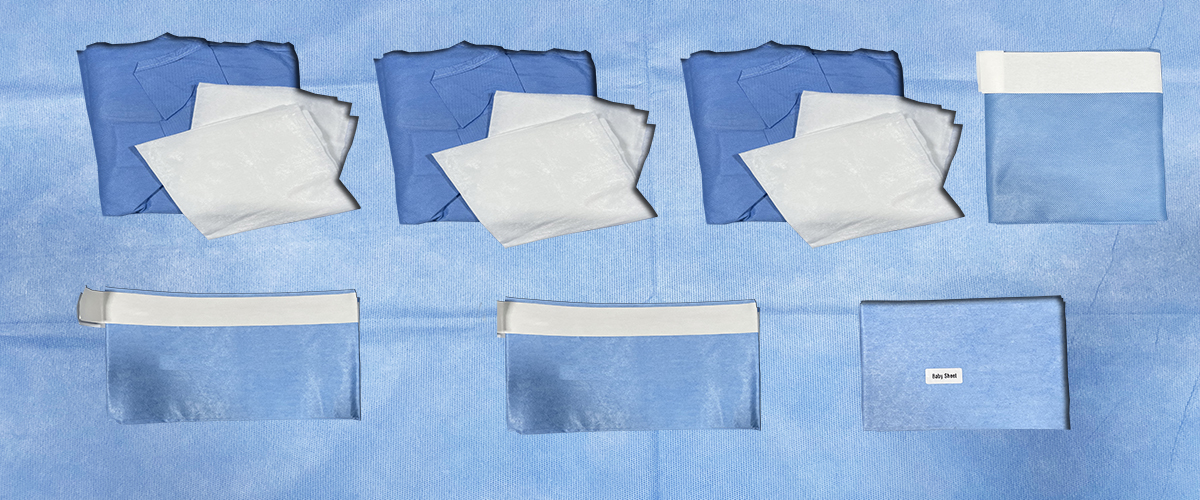 Lower Segment Cesarean Section LSCS Kit For Gynecology Hospital